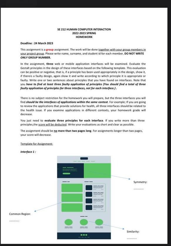 Deadline : 24 March 2023 This assignment is a group | Chegg.com