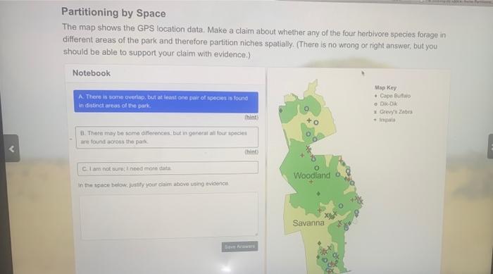 Partitioning by Space The map shows the GPS location | Chegg.com