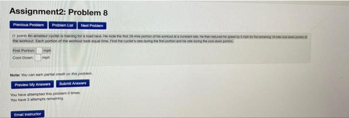Solved Assignment2 Problem 8 Previous Problem Problem Ist 
