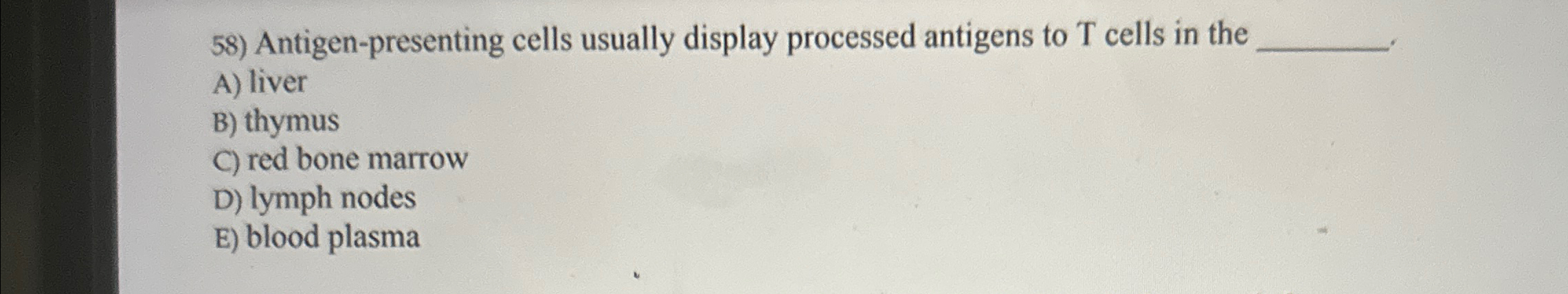 Solved Antigen-presenting cells usually display processed | Chegg.com