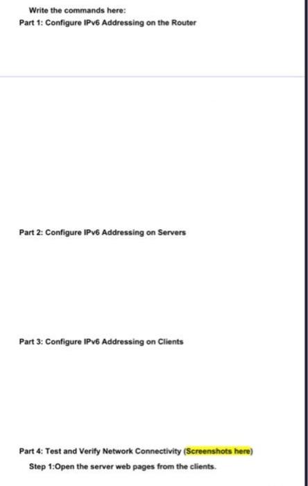 Solved Addressing Table Background In this activity, you wil | Chegg.com