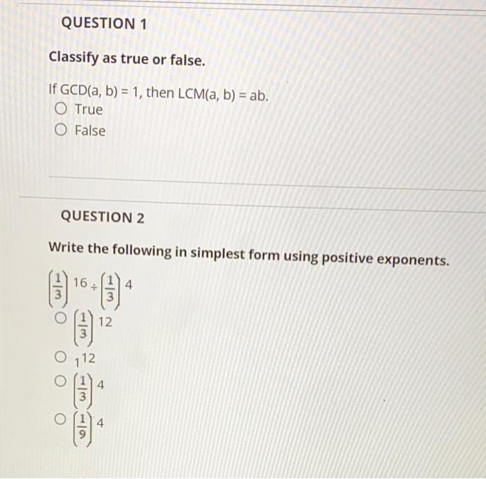 Solved please answer questions 1 and 2. show full work step | Chegg.com Solved please answer questions 1 and 2. show full work step | Chegg.com