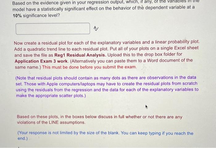 Solved Note that this problem may use a different data set | Chegg.com