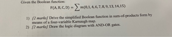 Solved Question #4 (6 mark): Given a sequential circuit | Chegg.com