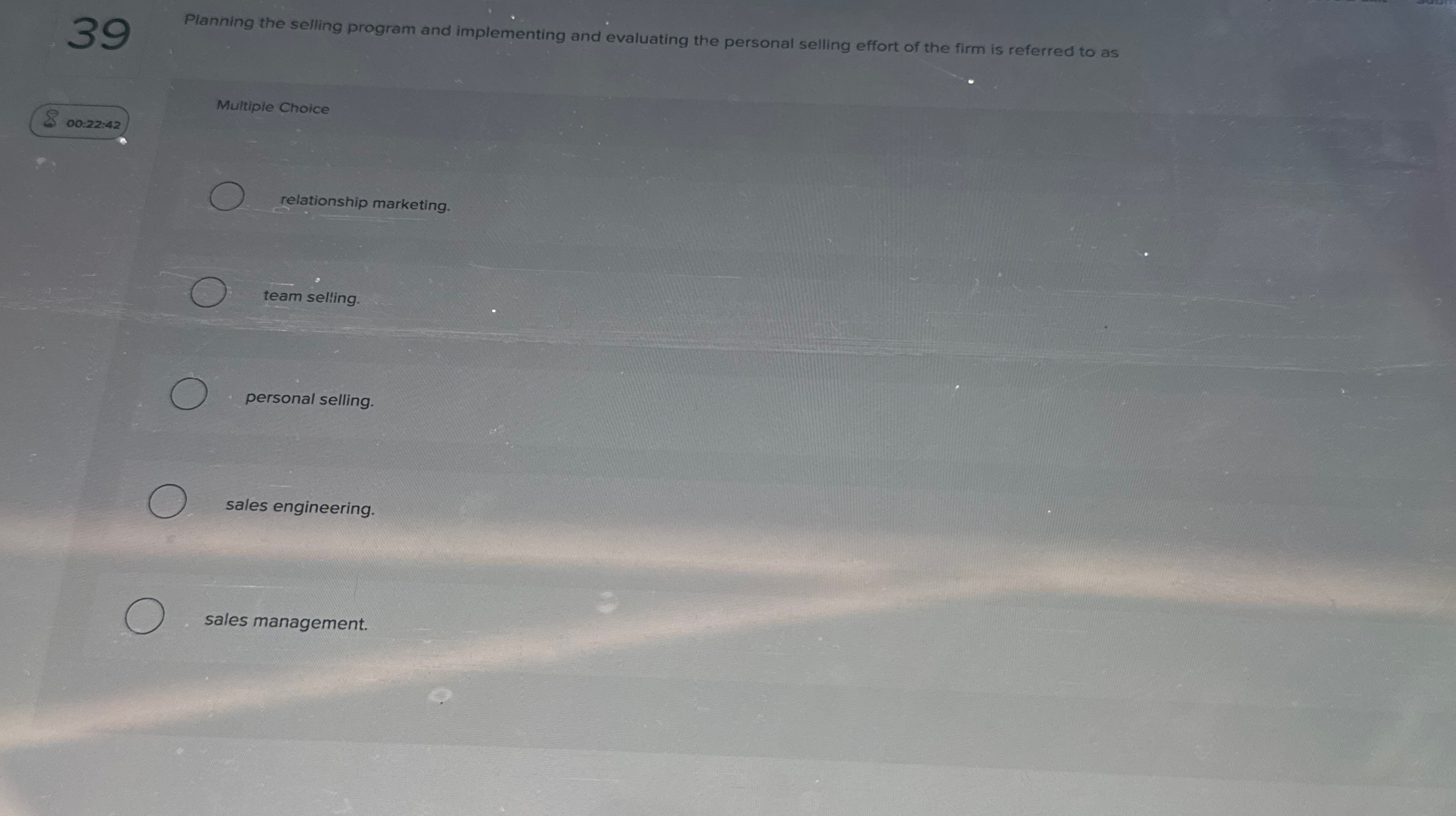 Solved 39Planning the selling program and implementing and | Chegg.com