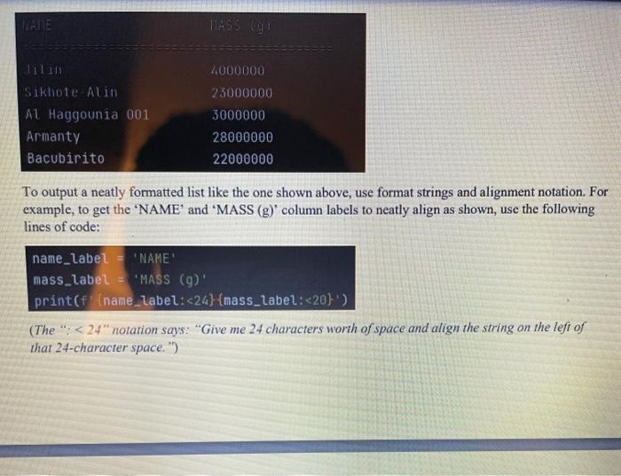 Individual Coding Assignment #1 Overview For this | Chegg.com