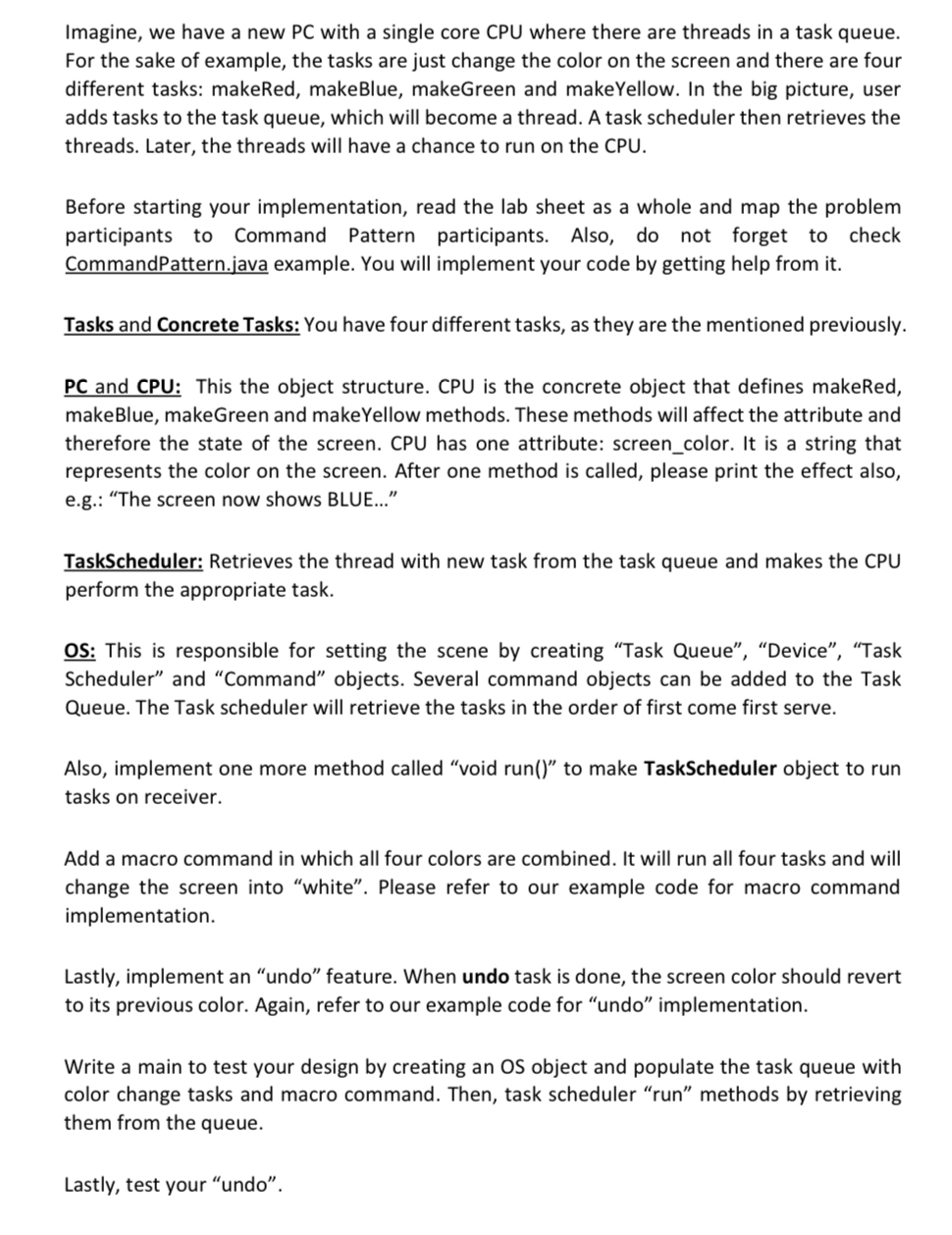 Solved URGENT!!!Imagine, we have a new PC with a single core | Chegg.com