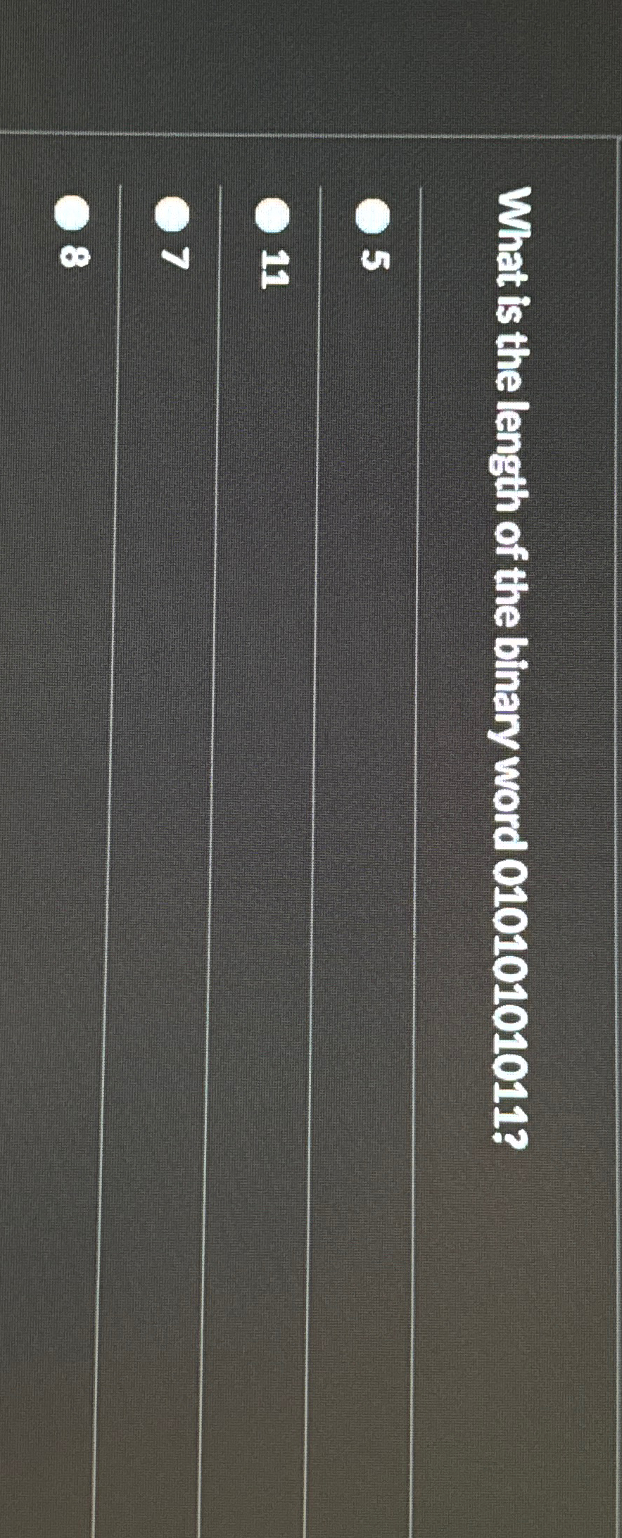 Solved What is the length of the binary word | Chegg.com