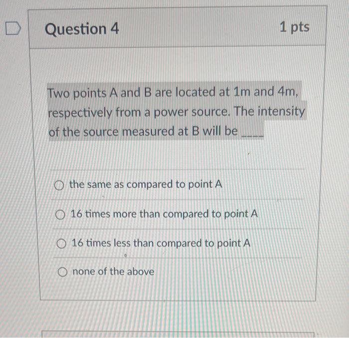 Solved Two points A and B are located at 1 m and 4 m, | Chegg.com