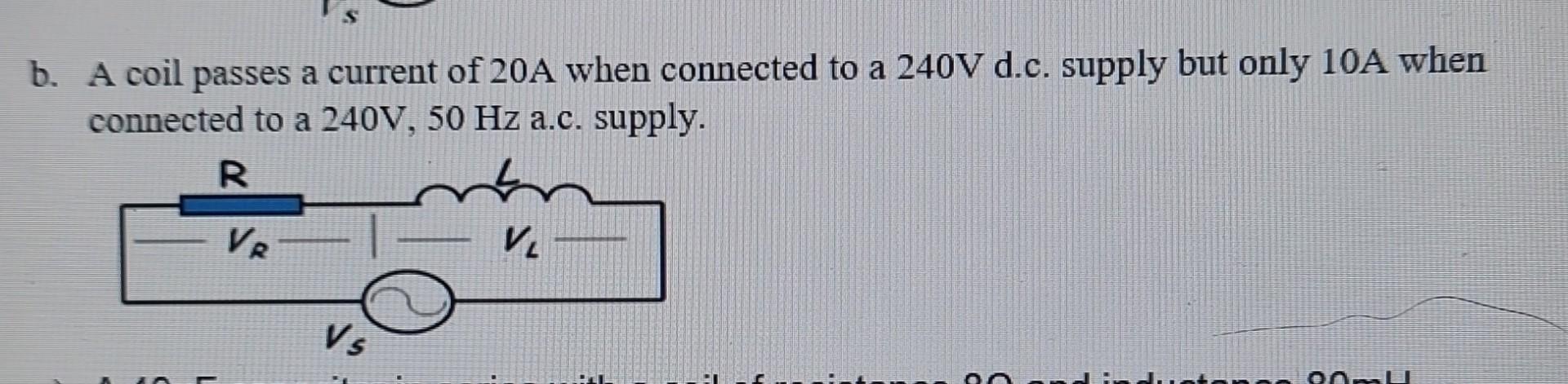 Solved A Calculate The Effectivene Reactance And State Its