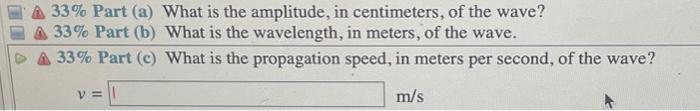 Solved The graph below shows the transverse displacement | Chegg.com