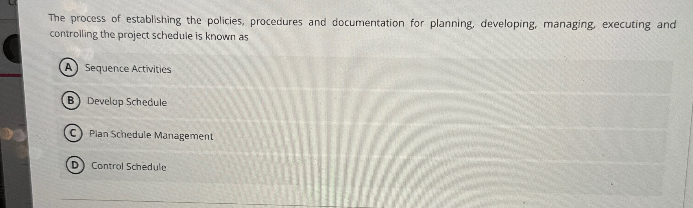 Solved The process of establishing the policies, procedures | Chegg.com