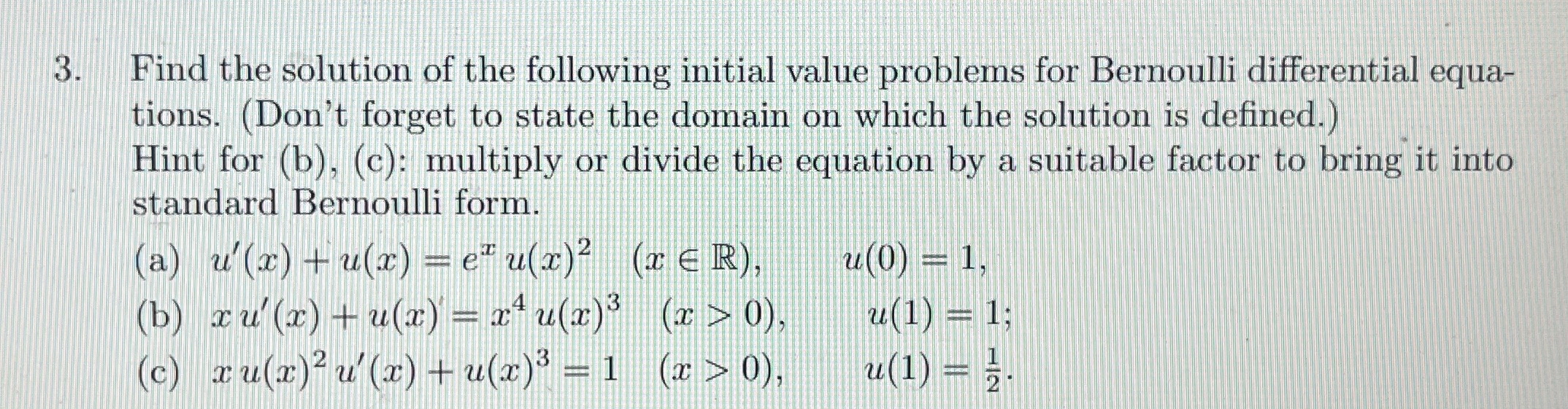 Solved PART B PART B PART B Find the solution of the | Chegg.com