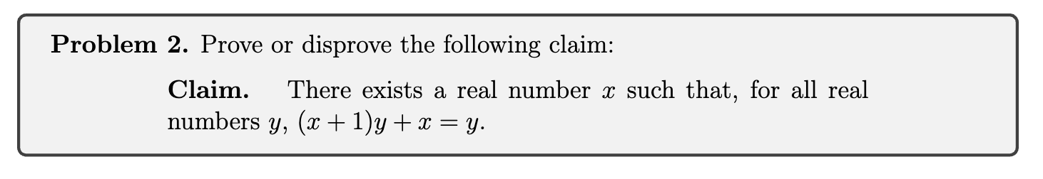 Solved Problem 2. ﻿Prove or disprove the following | Chegg.com