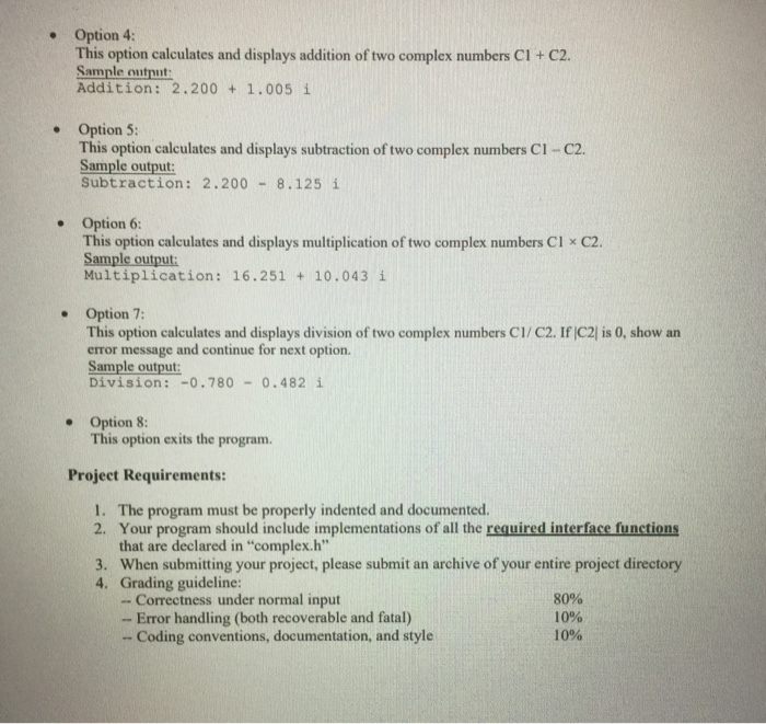 Solved Project Descriptions: In this project, you will | Chegg.com