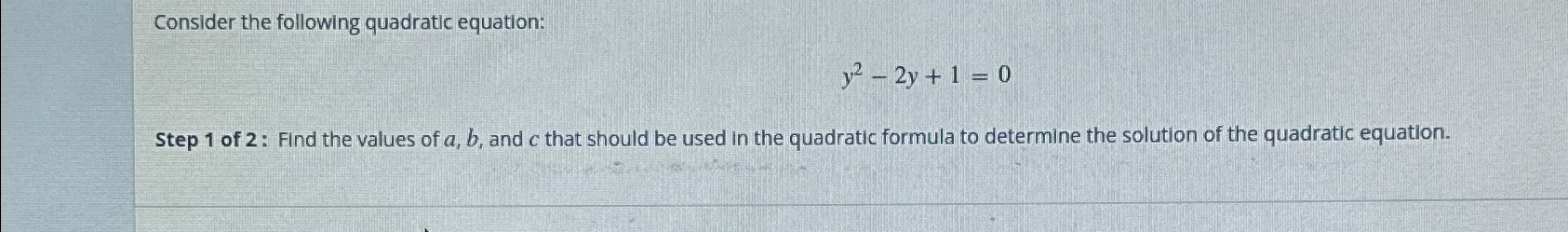 Solved Consider the following quadratic | Chegg.com
