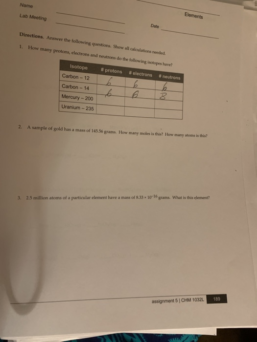 Solved Coming hat element has 48 protons? admium with alomie | Chegg.com