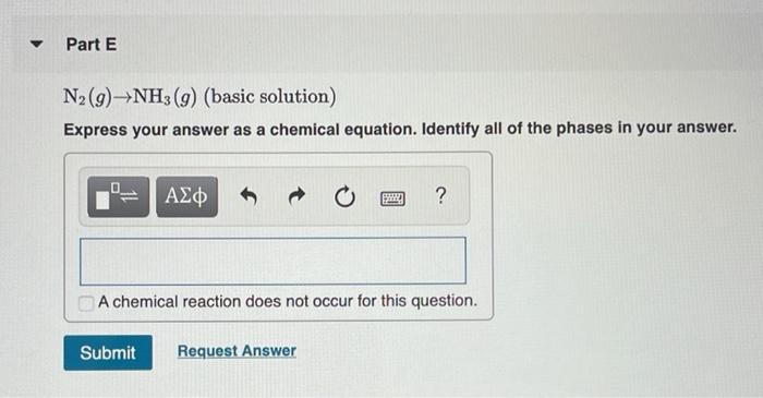 Solved Part A TiO2(8) Ti2+ (aq) (acidic solution) Express | Chegg.com
