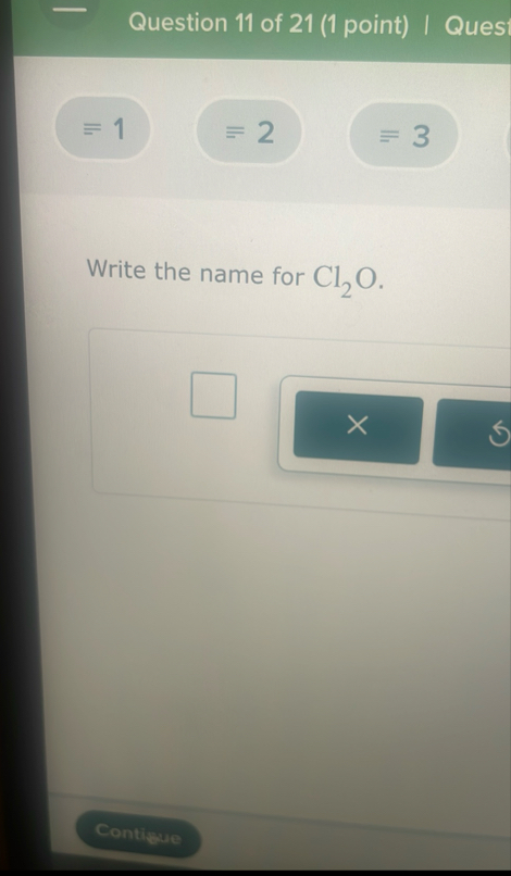 Solved Question 11 ﻿of 21 1 ﻿point ﻿ques 1 2 3write 
