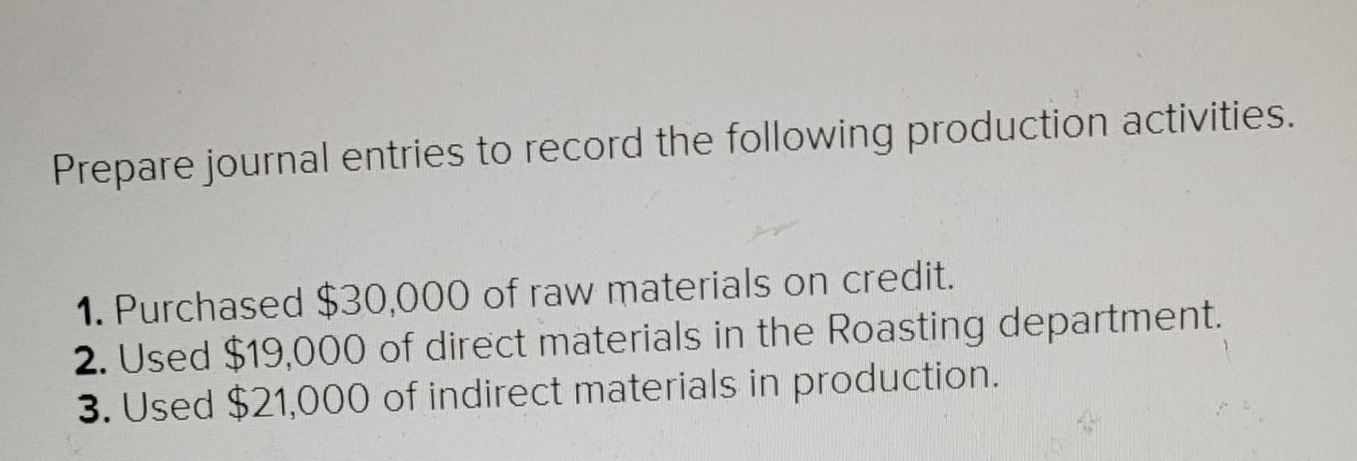 Solved Prepare journal entries to record the following | Chegg.com