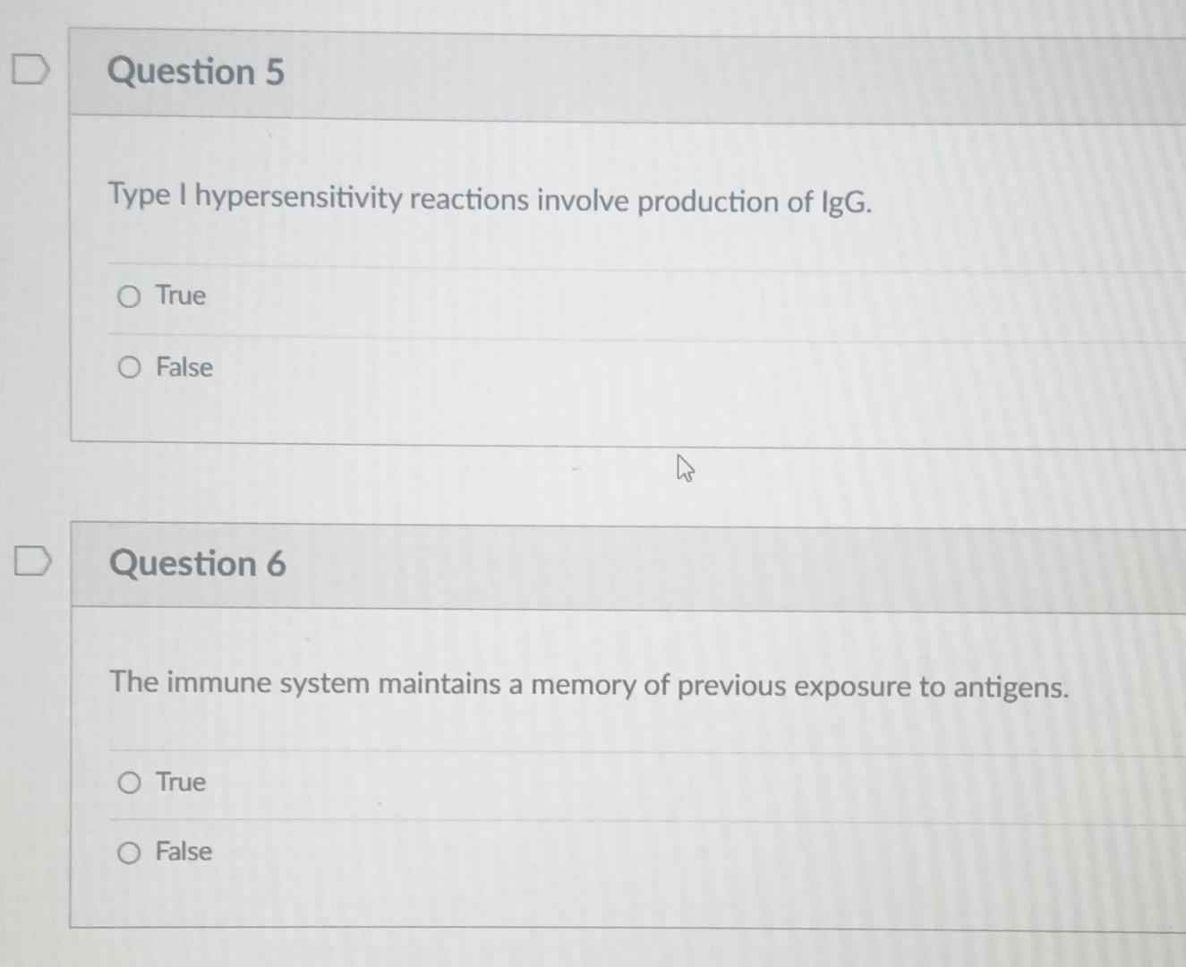 Solved Type I hypersensitivity reactions involve production | Chegg.com
