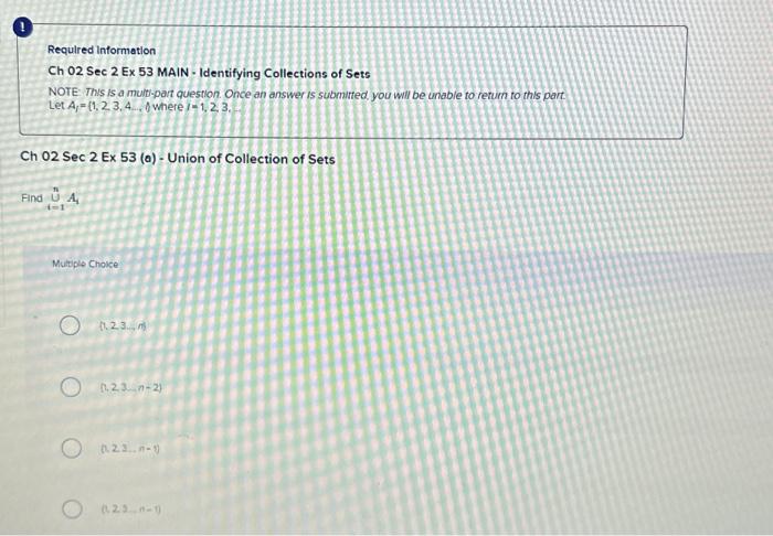 Solved Required Information Ch 02Sec2 Ex 53 MAIN - | Chegg.com