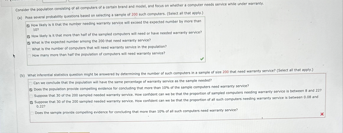 Solved Consider the population consisting of all computers | Chegg.com