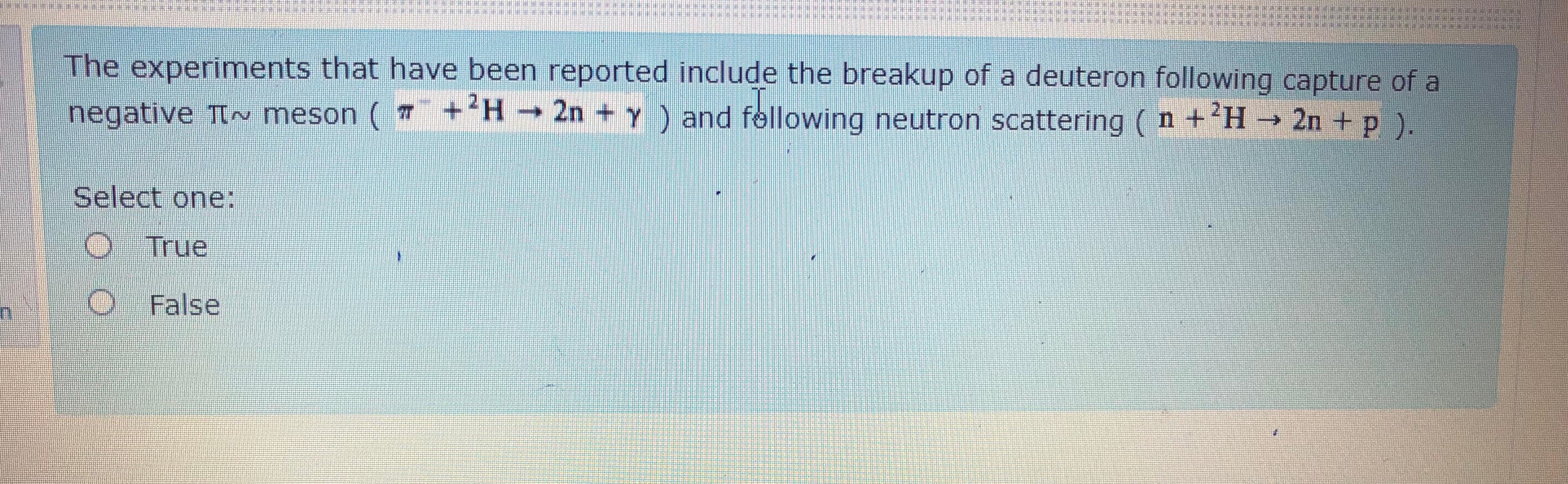 Solved The experiments that have been reported include the | Chegg.com