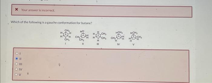 Solved Which of the following is a gauche conformation for | Chegg.com Solved Which of the following is a gauche conformation for | Chegg.com