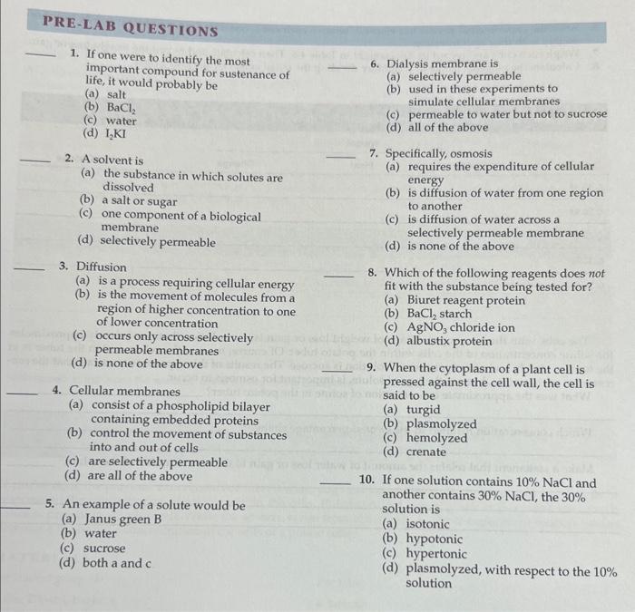 Solved 1. If one were to identify the most important | Chegg.com
