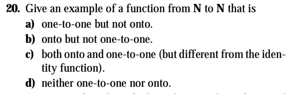 Solved 2. Determine whether f is a function from Z to R if | Chegg.com