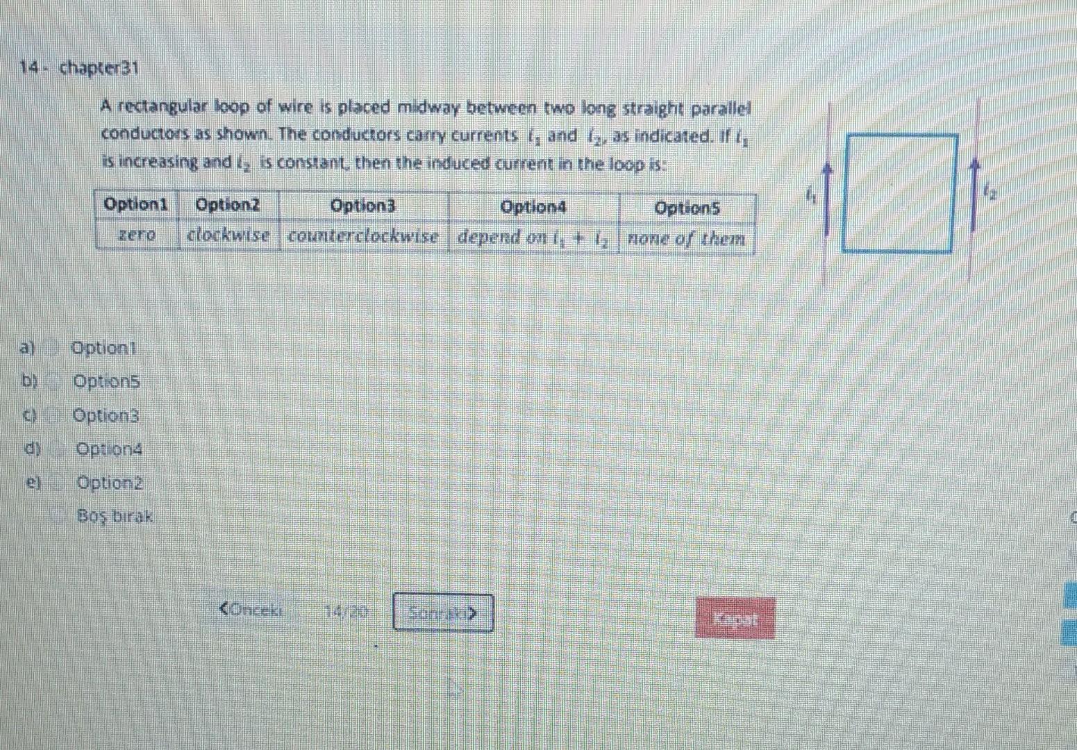 Solved A rectanzular loop of wire is placed midway between | Chegg.com