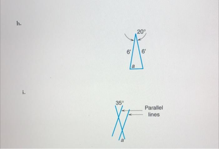 Solved Find the size of each indicated angle without using a | Chegg.com