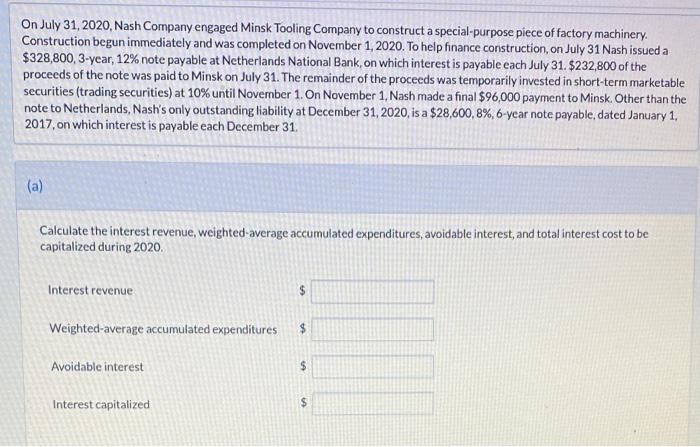 Solved Calculate the interest revenue, weighted acerage | Chegg.com