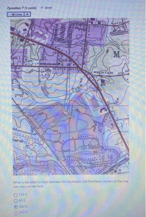 The map scale for this insp is 1:24,000. Uoing the | Chegg.com
