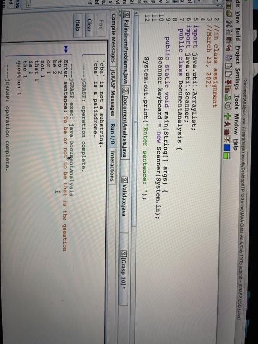 Solved Palindrome problems Is a given word a | Chegg.com Solved Palindrome problems Is a given word a | Chegg.com