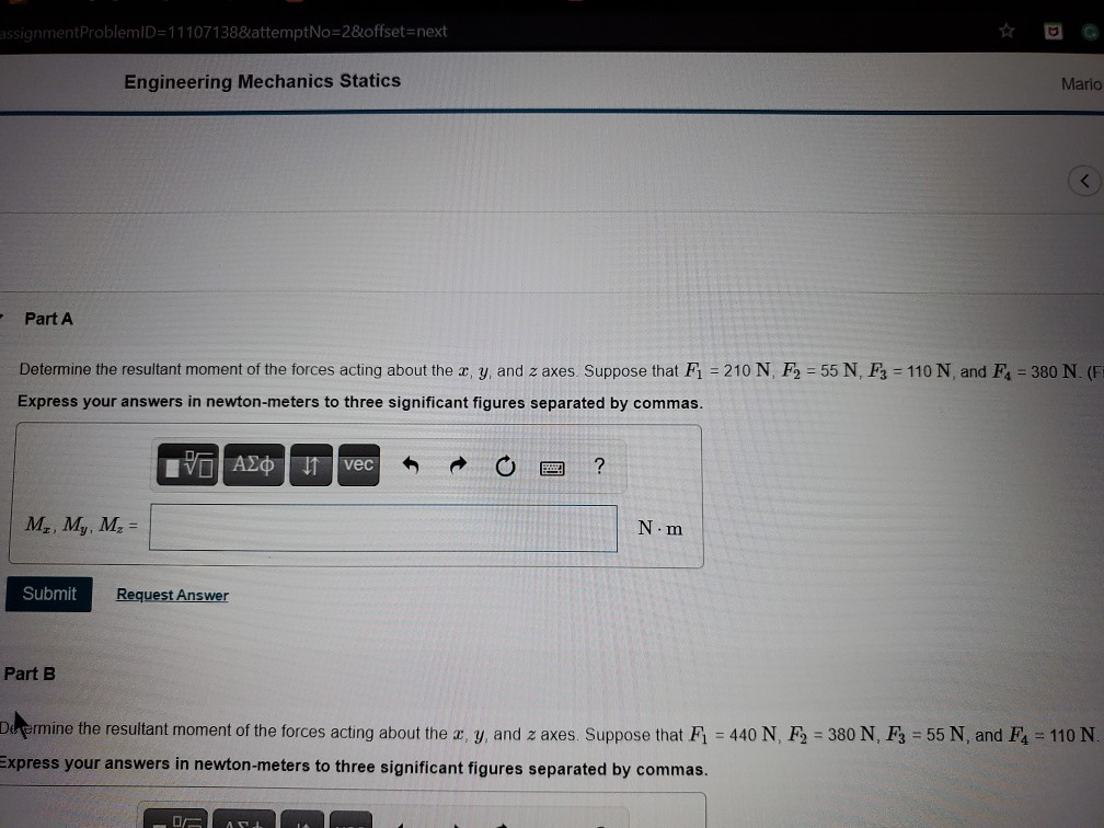 Solved Figure 1 of 3 > 2m F Type here to search assignment | Chegg.com