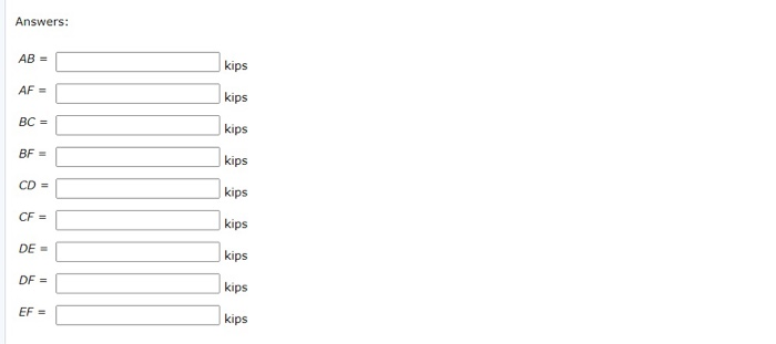 Solved Chapter 4, Problem 4/111 Determine the force in each | Chegg.com