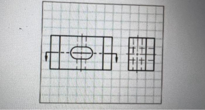 Solved Draw the two given views and the indicated section | Chegg.com