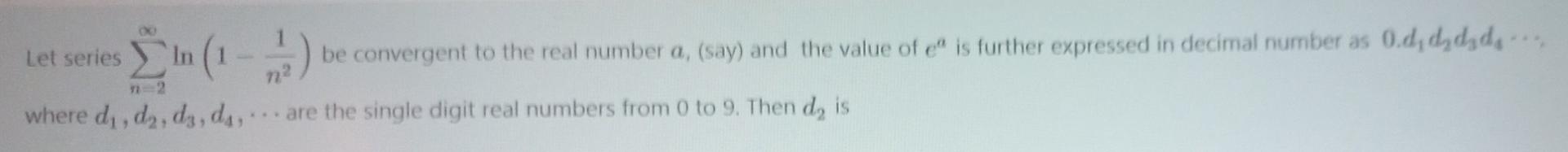 Solved Let series be convergent to the real number a, (say) | Chegg.com