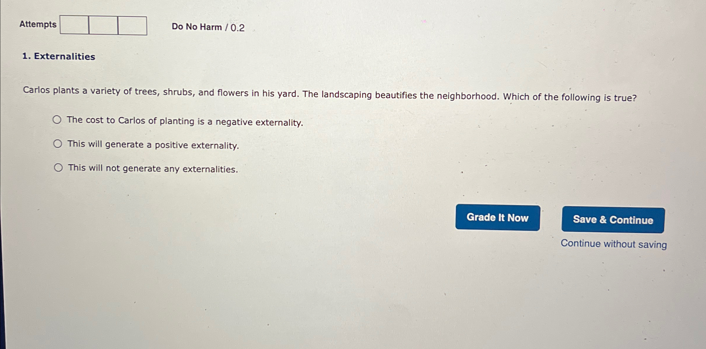 Solved Attempts \table[[,,]]Do No Harm | Chegg.com
