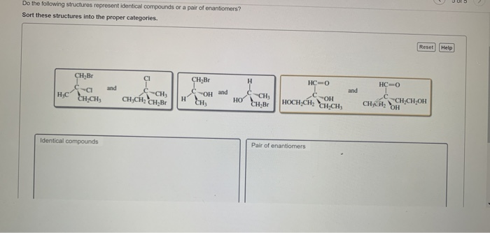 Solved Do the following structures represent identical | Chegg.com