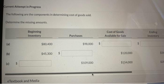 Solved The following are the components in determining cost | Chegg.com