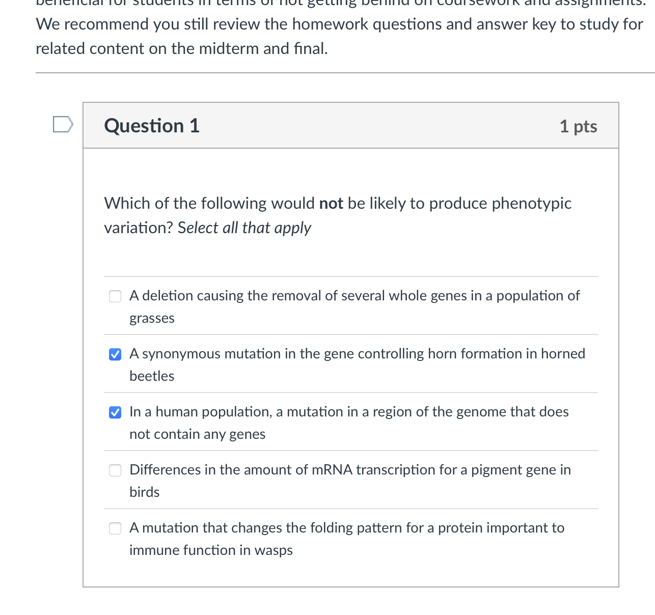 Solved Question 11 ﻿ptsWhich of the following would not be | Chegg.com