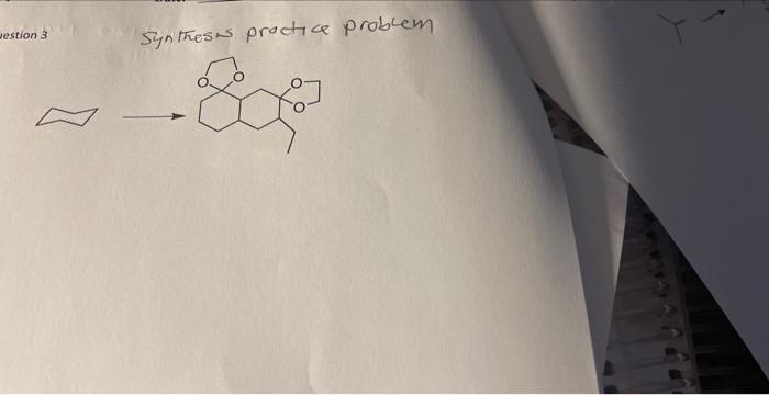 Solved Synthesis practice problem | Chegg.com