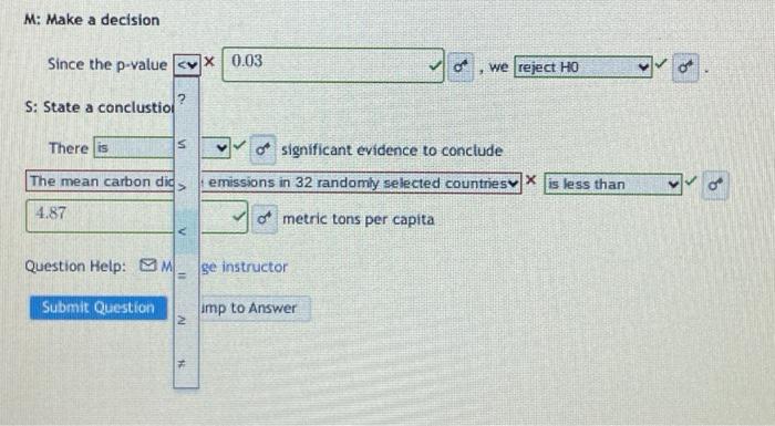 Solved Parameter What is the correct parameter symbol for | Chegg.com