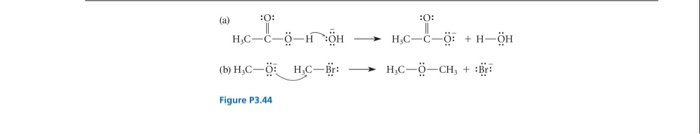 Solved 3.44 The examples of incorrect curved-arrow notation | Chegg.com