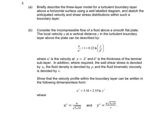 Solved A Briefly Describe The Three Layer Model For A