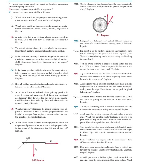 Solved • = more open-ended questions, requiring lengthier | Chegg.com