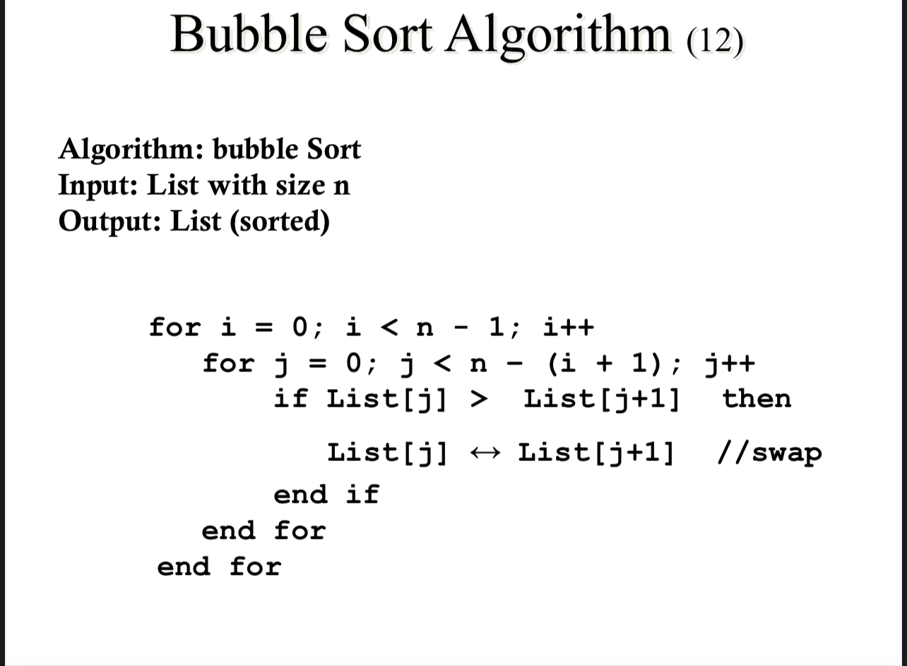 Solved Convert this Bubble sort algorithm to java codeBubble | Chegg.com Solved Convert this Bubble sort algorithm to java codeBubble | Chegg.com